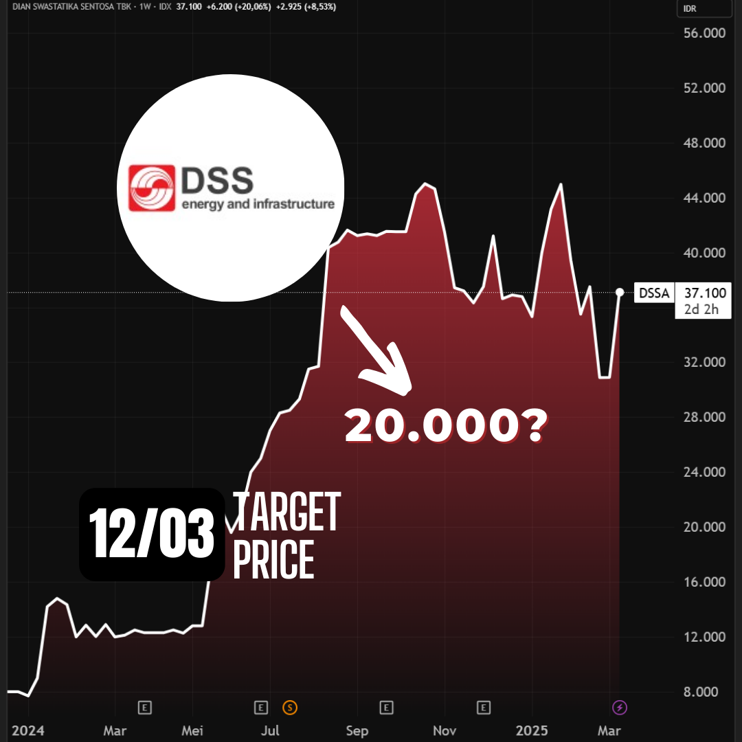 Target Price Edisi 12 Maret 2025: $DSSA Pullback Sebelum Melanjutkan Penurunan – YEF Advisor